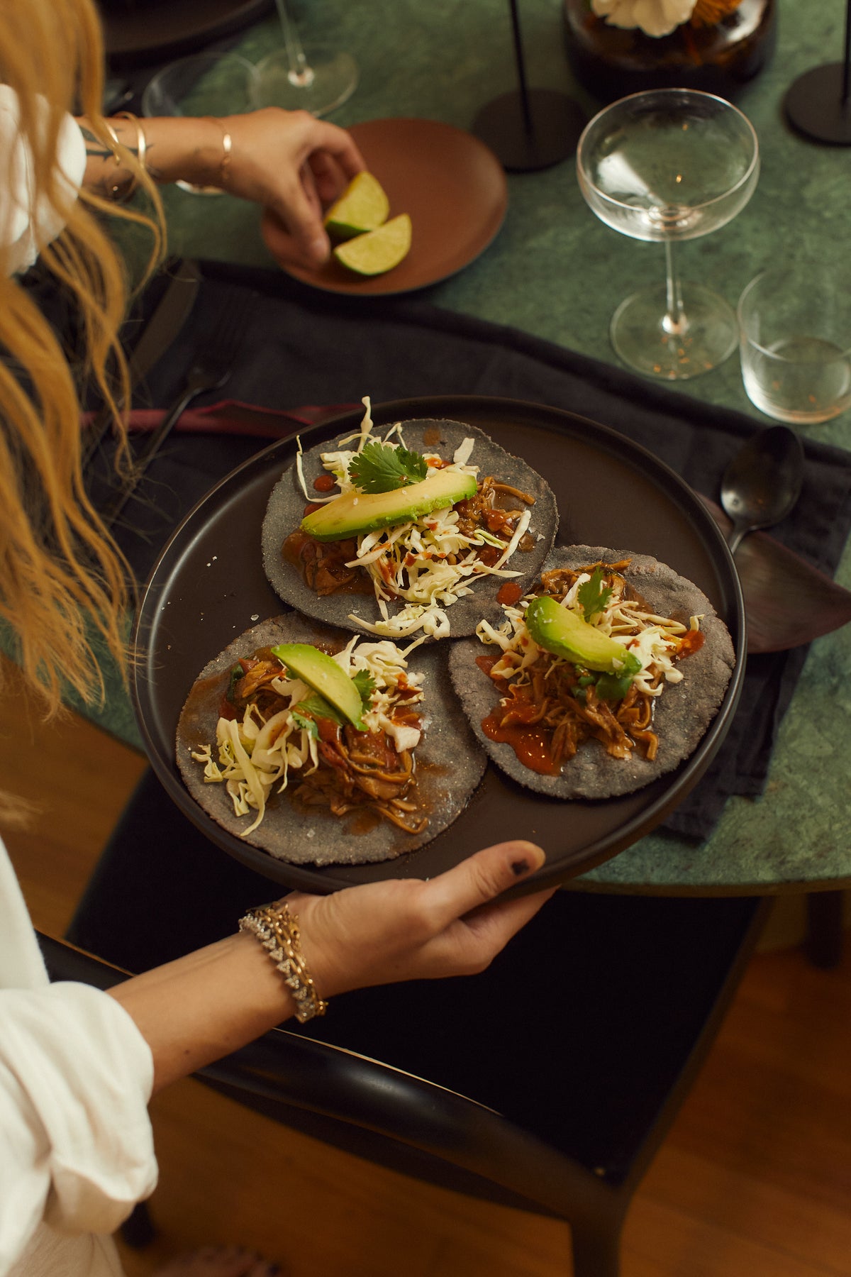 VEGAN OYSTER MUSHROOM MACHACA – InTheDen
